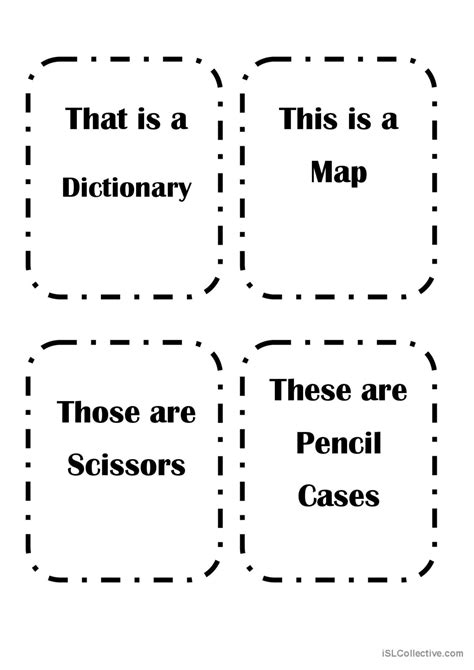 Classroom Objects Memory Game Español Ele Hojas De Trabajo Pdf And Doc