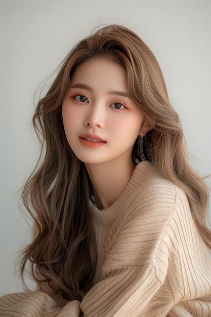 Premium Photo Hair Model