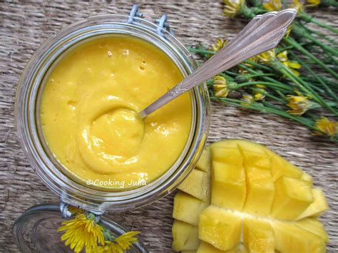 COOKING JULIA : MANGO CURD