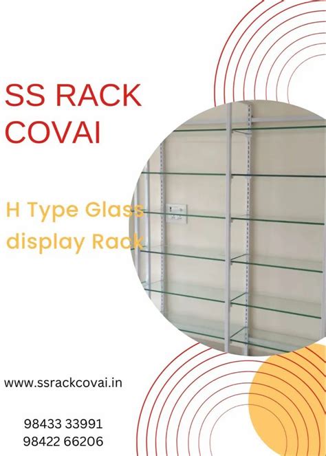 Mild Steel Movable Unit H Type Glass Rack At ₹ 399 Sq Ft In Coimbatore Id 2850798422062