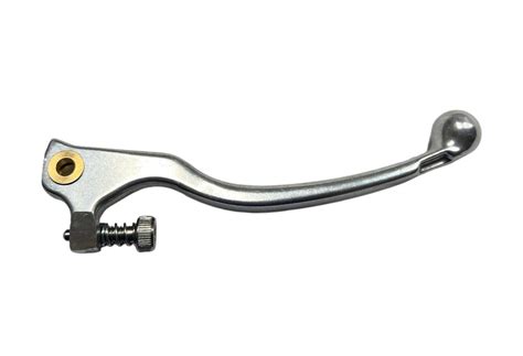 Front Brake Lever Ajpbraktec With Adjuster Silver Trials Trial U