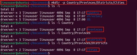 How To Create A Directory And Subdirectory In Linuxubuntu Linuxways
