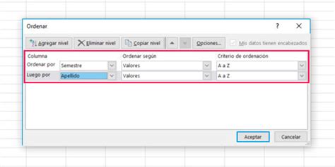 ᐅ Ordenar datos en Excel » MANUALES TECH