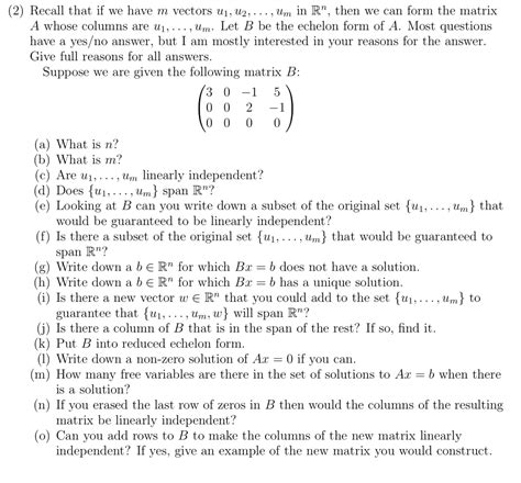 Ax Unique Solution