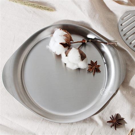 【日本柳宗理】 不鏽鋼圓淺盤中 全聯全電商