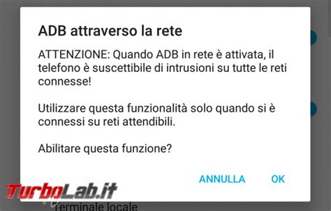 guida come usare adb android debug bridge via wi fi [turbolab it]