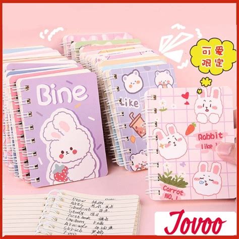 1pcs Buku Nota Comel 1Book Cute Cartoon Notebook Mini Pocket Notepad Small Book Easy Carry