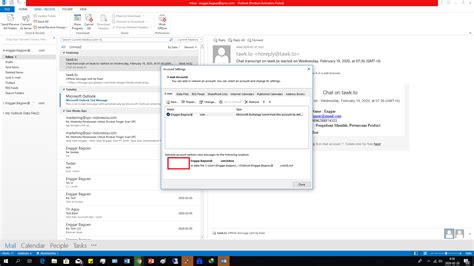 How To Display Change Folder In Change Default Email Delivery Location In Exchange Outlook