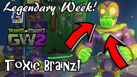 Legendary Week Toxic Brains Pvz Garden Warfare 2 Gameplay Youtube