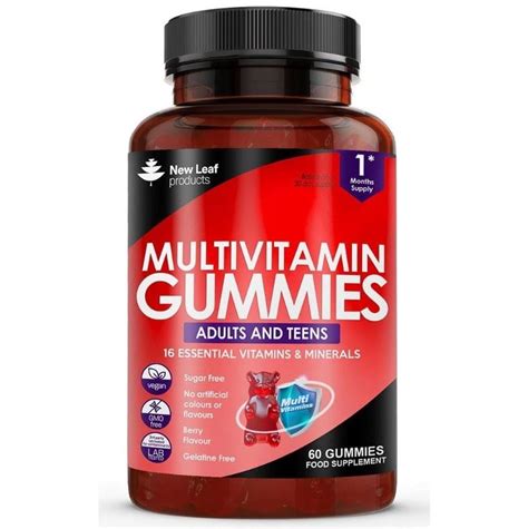 New Leaf Products Multivitamin Gummies 60 Gummies Blukoo