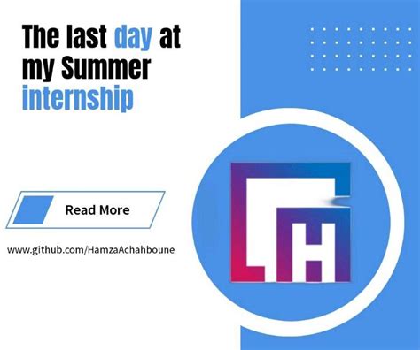 Hamza Achahboune On Linkedin Team Internship Network