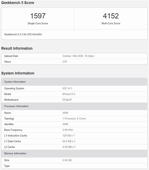 New Iphone 12 Pro Benchmark Shows Up To A 25 Performance Increase Compared To Iphone 11 Pro