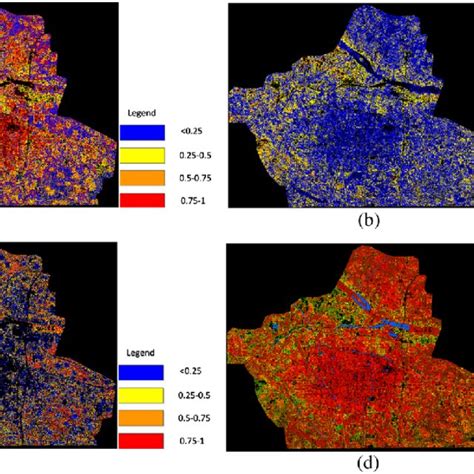 Fraction Images And Land Cover Map Derived From Landsat Tm Imagery Download Scientific Diagram