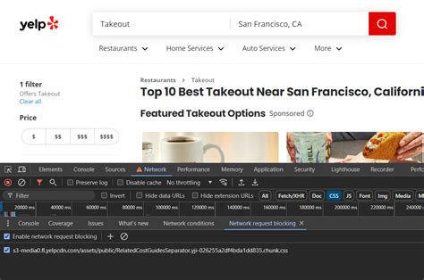 How To Block Network Requests For Debugging Css And Js Dependencies