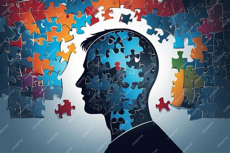 Premium Photo Vector Illustration Of Human Head And Key And Jigsaw Puzzle For Intelligence