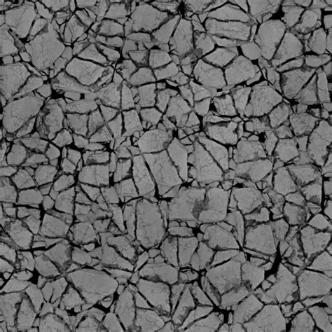 Stylized Cracked Lava Rocks Pbr Texture
