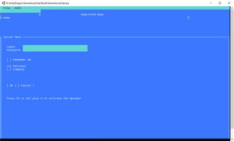Example Change Text And Parametrs Issue 311 Gui Cs Terminal Gui GitHub