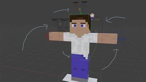 Minecraft Blender Rig 88 ФОТО БЕСПЛАТНО