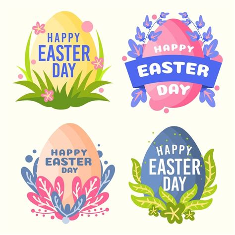 Free Vector Easter Element Collection