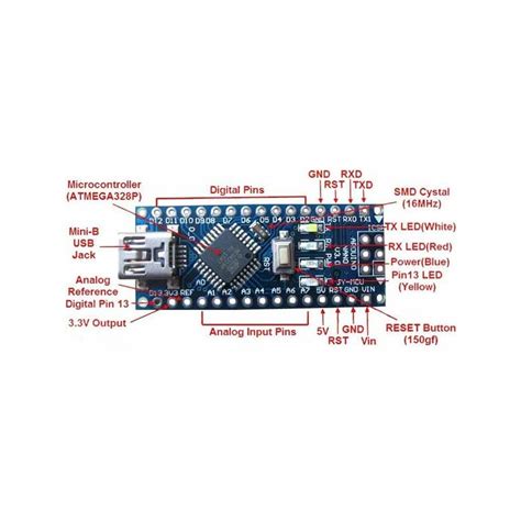 ‫مشخصات، دیتاشیت، قیمت و خرید Arduino Nano Ft232‬