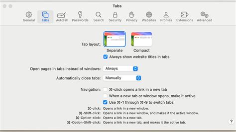 how to configure safari tabs to automatically close in macos sonoma zdnet