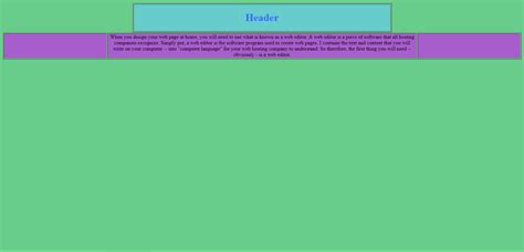 My Web Design Class Is Really Outdated And Wants Me To Use Tables To