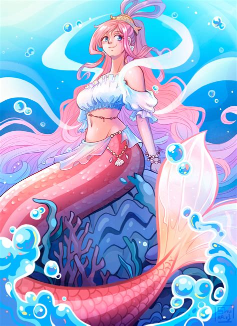 Shirahoshi One Piece Drawn By Shuravf Danbooru