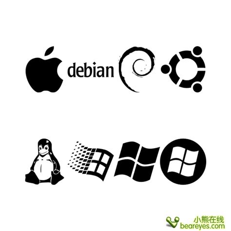 Linux图标 终端图标 手动图标 大山谷图库