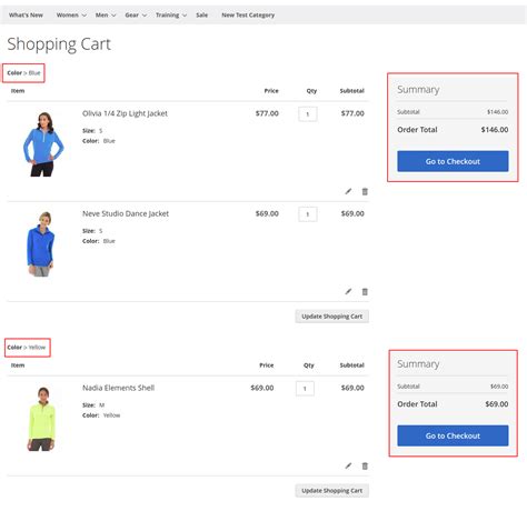 Adobe Commerce Cart Split Based On Attribute Extension
