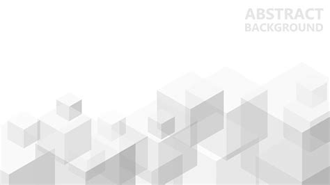 기하학적 회색 큐브와 벡터 추상적 배경입니다 회색 큐브와 현대 추상기하학적 배경 우수한 광고 포스터 인쇄 비즈니스 보고서에 대한