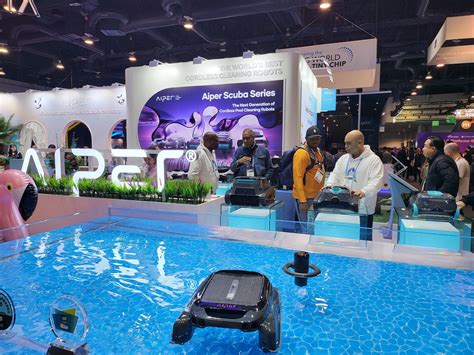 Smart Yard And Pool Robots From Aiper At Ces 2024 Into Tomorrow With Dave Graveline