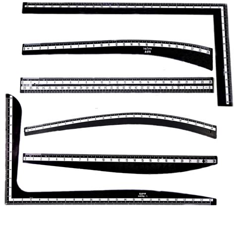 Buy HIRDAY Complete Fashion Designing Tailoring Plastic Scales SET OF Hip Curve Arm Curve