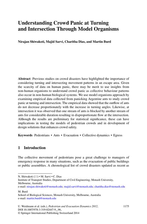 [pdf] understanding crowd panic at turning and intersection through