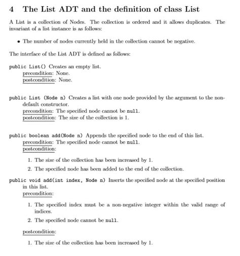 Solved Deﬁne and implement all appropriate contracts using Chegg