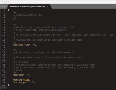 ansible vault command not found · issue 9 · adambullmer sublime