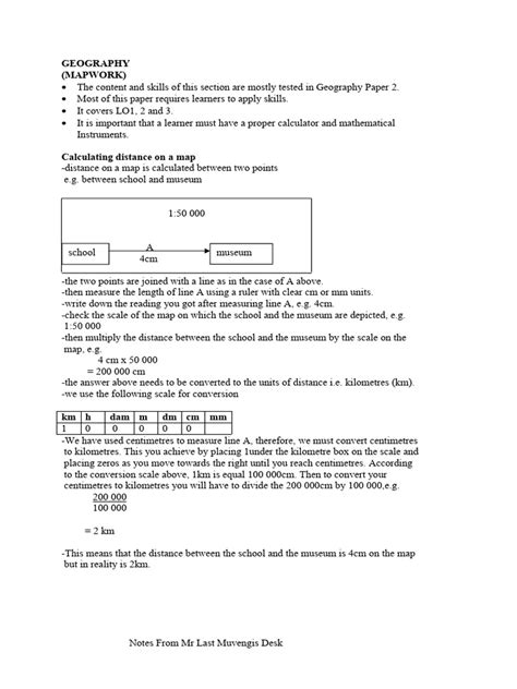 Geography Mapwork Skills Pdf