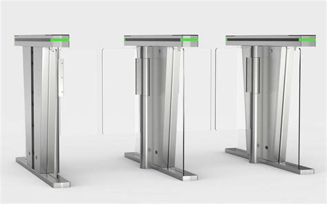 automatic security gate pedestrian access control management speed