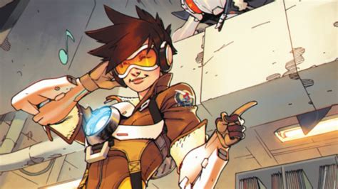 Overwatch Exclusive Tracer London Calling Comic Book Revelation