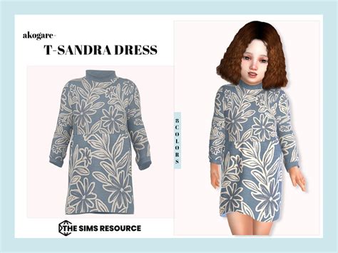 The Sims Resource T Sandra Dress