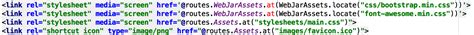 Scala Play Framework 24 Routeswebjarassetsat Compilation Error In