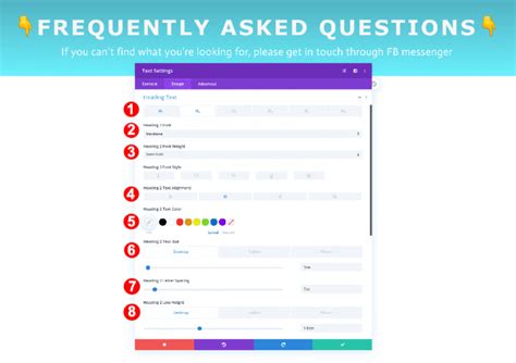 Creating Unique Column FAQ Designs With Divi