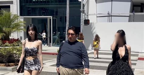 방시혁 의장 Bj 과즙세연과 美동행설→우연한 만남일뿐 해명 [종합]