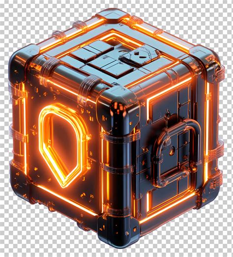 Cyber Security Futuristic Glowing Cube Png Clipart Advanced Cyber