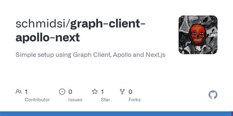 Github Schmidsi Graph Client Apollo Next Simple Setup Using Graph Client Apollo And Next Js