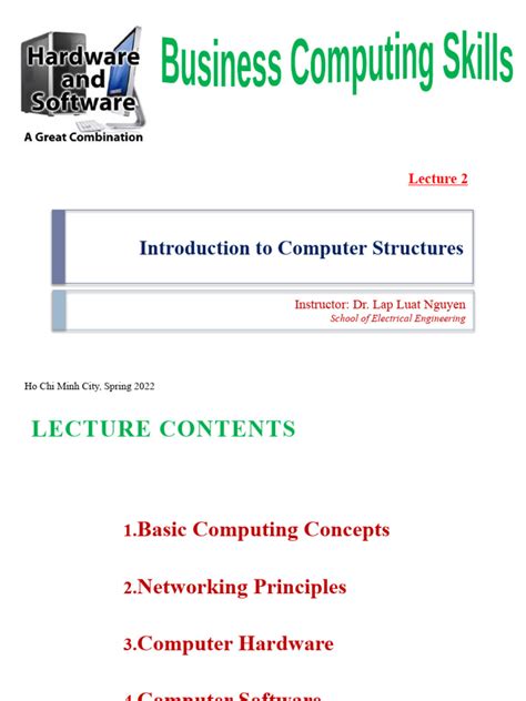Lecture 2 Introduction To Computer Systems Pdf Computer Data