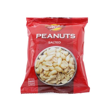 Super Crisp Peanuts Salted 60rs Kk Mart