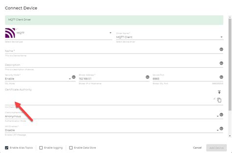 Mqtt Client Litmus Automation Documentation Litmus Technical Documentation