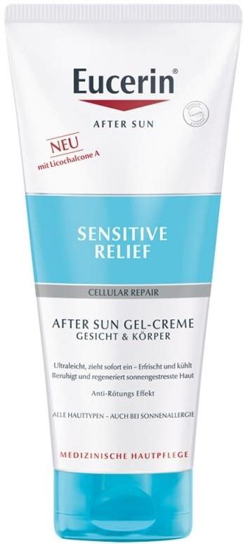 Eucerin Sensitive Relief After Sun Napozás Utáni Gél Krém Krémmánia