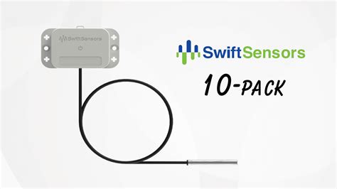 swift sensors wireless remote temperature sensor 10 pack