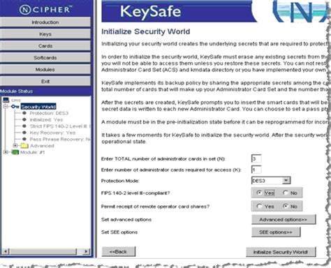 Procedure 2 Configuring The Ncipher Security World Activid Cms Hid Global
